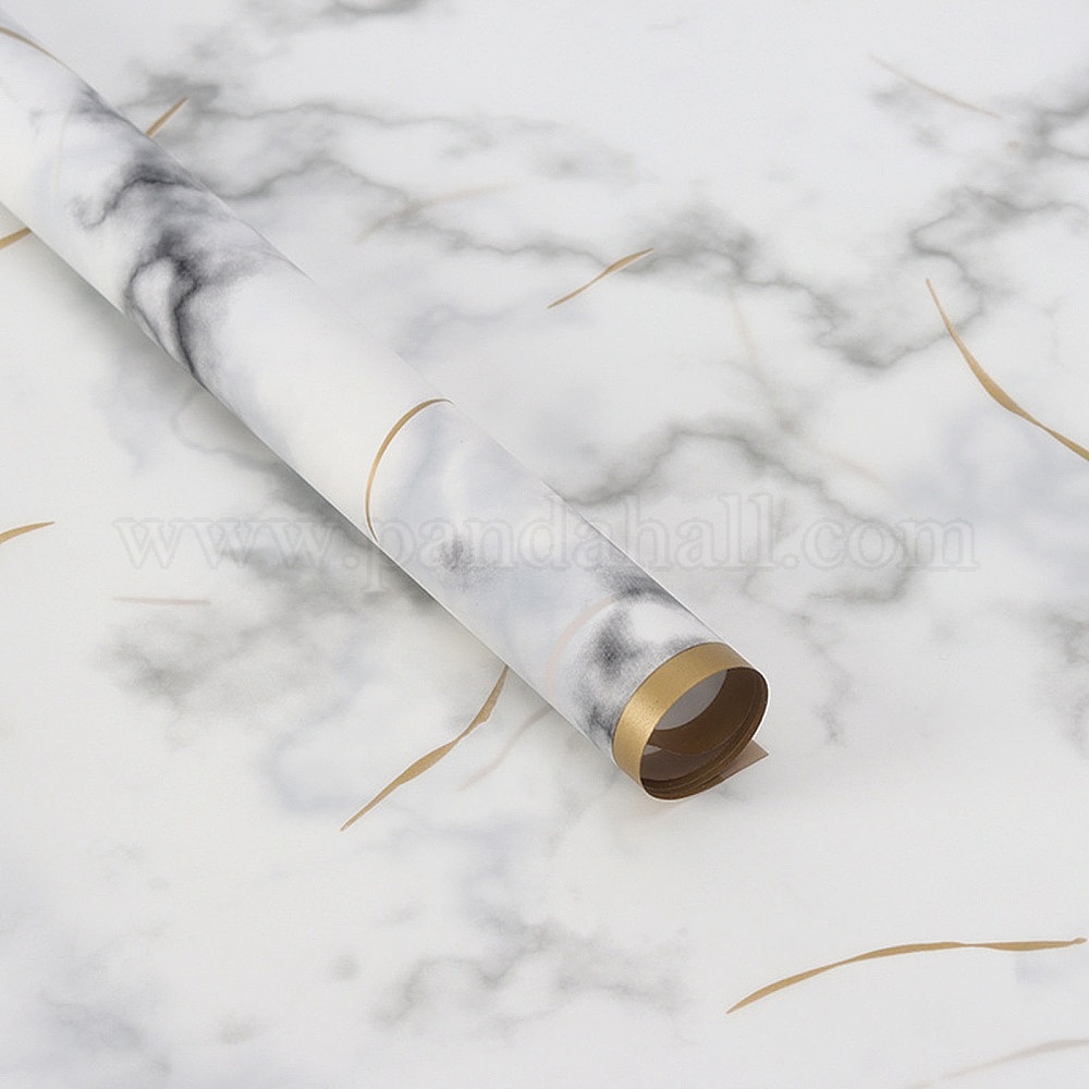Wholesale 20 Sheets Marble Pattern Gift Wrapping Paper - Pandahall.com