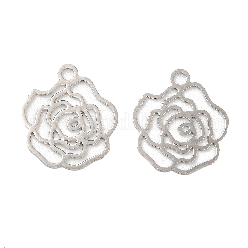 Wholesale Long-Lasting Plated Brass Filigree Pendants - Pandahall.com