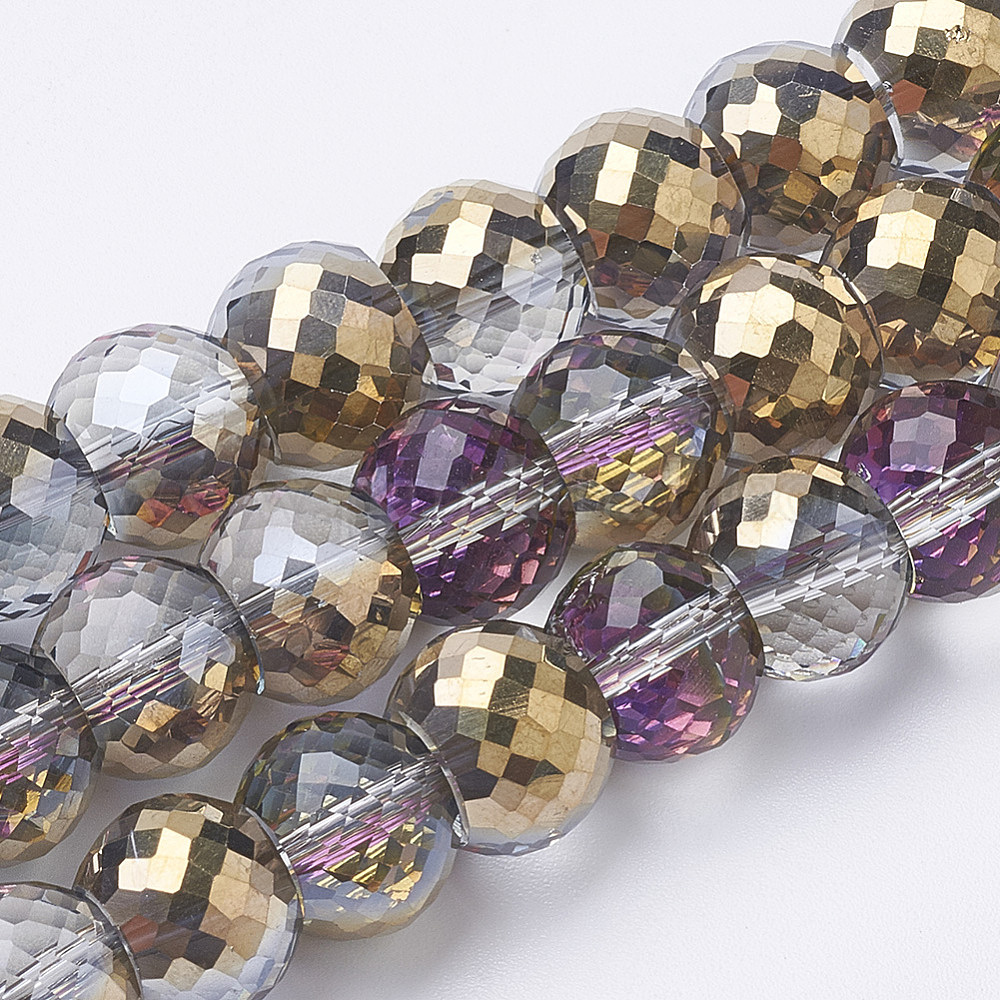 Wholesale Electroplated Glass Beads Strands - Pandahall.com
