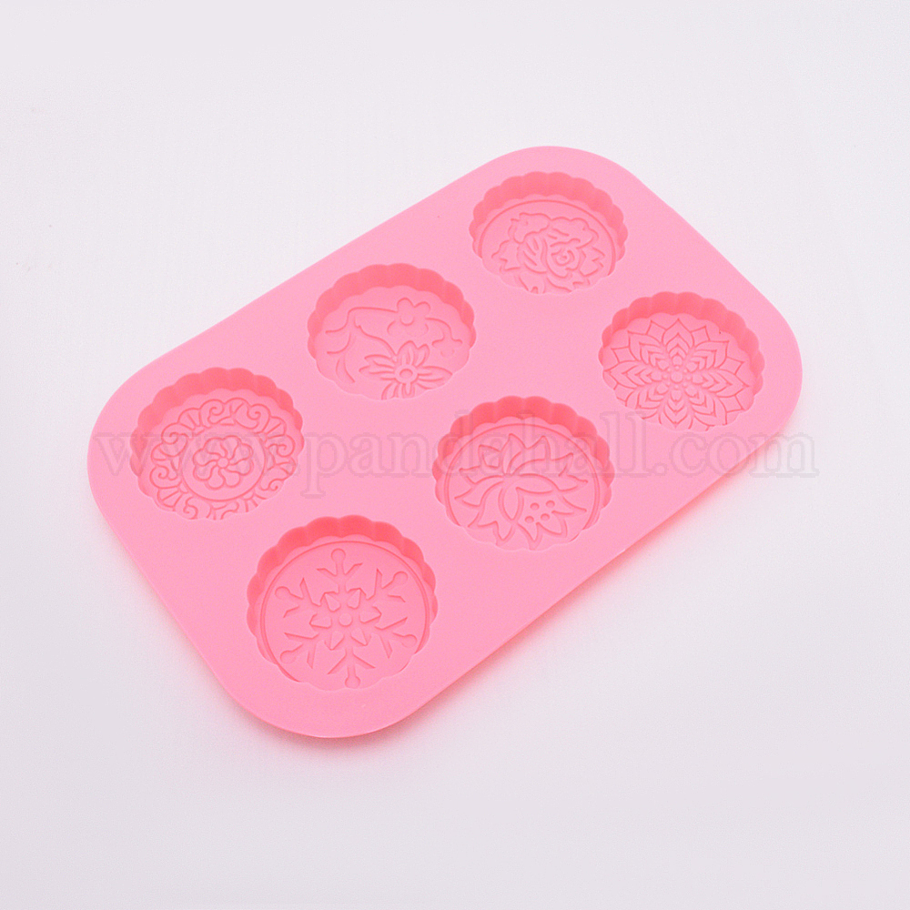Wholesale Round Shape Food Grade Silicone Molds - Pandahall.com
